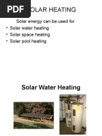 Solar Energy Applications | PDF | Solar Energy | Hvac
