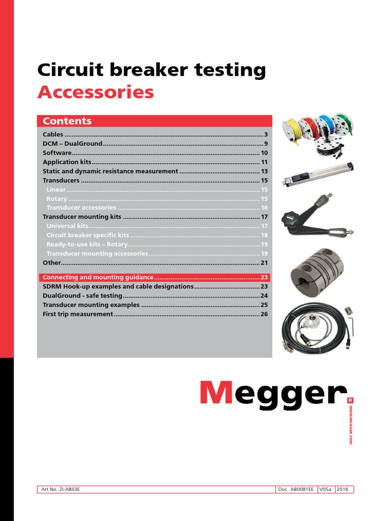 CB-Testing-Accessories BR en V05a | PDF | Cable | Electrical Connector