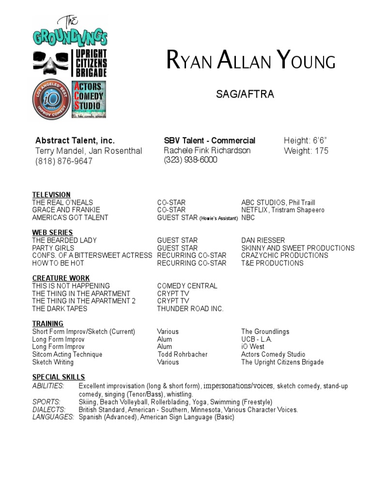 Ryan Allan Young - Resume July 2017 | PDF