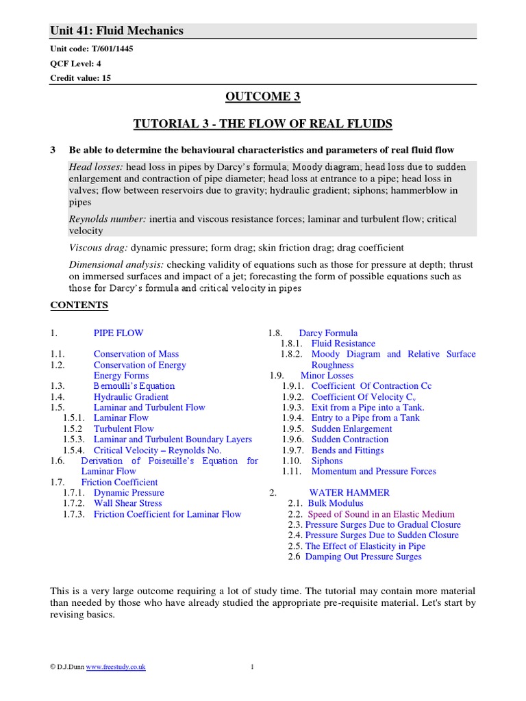 Critical Velocity | Fluid Dynamics | Boundary Layer