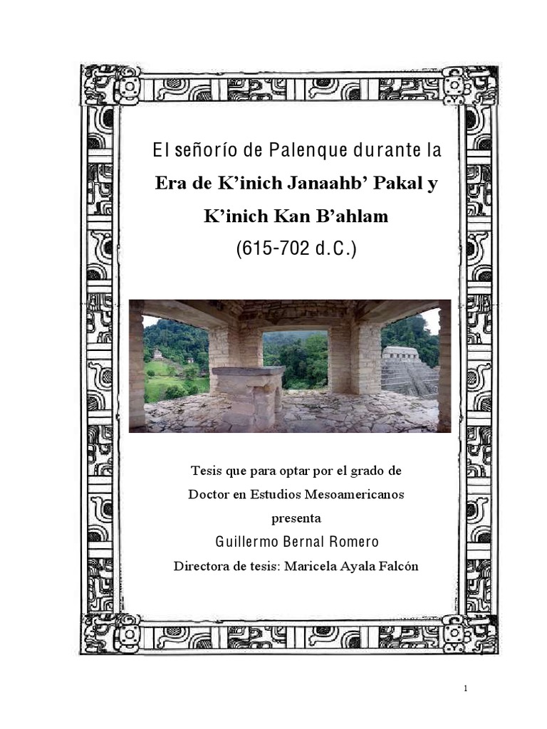 Palenque PDF | Descargar gratis PDF | Civilización maya