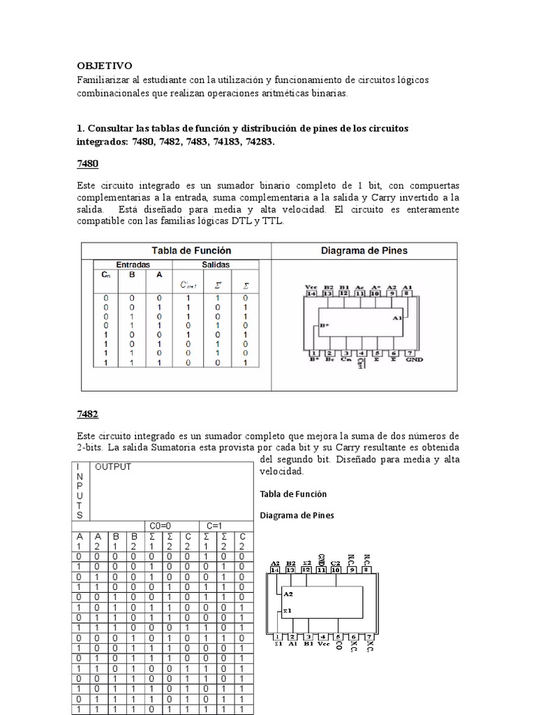Preparatorio Lab Digitales | PDF | Puerta lógica | Decimal codificado en binario