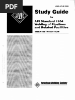 Comparison Between API-1104 21st Ed & 22nd Ed | PDF | Reference | Construction