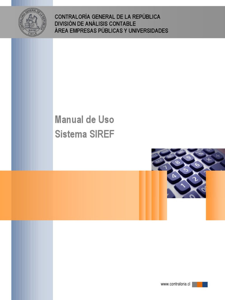 Manual Siref | PDF | Correo electrónico | ciberespacio