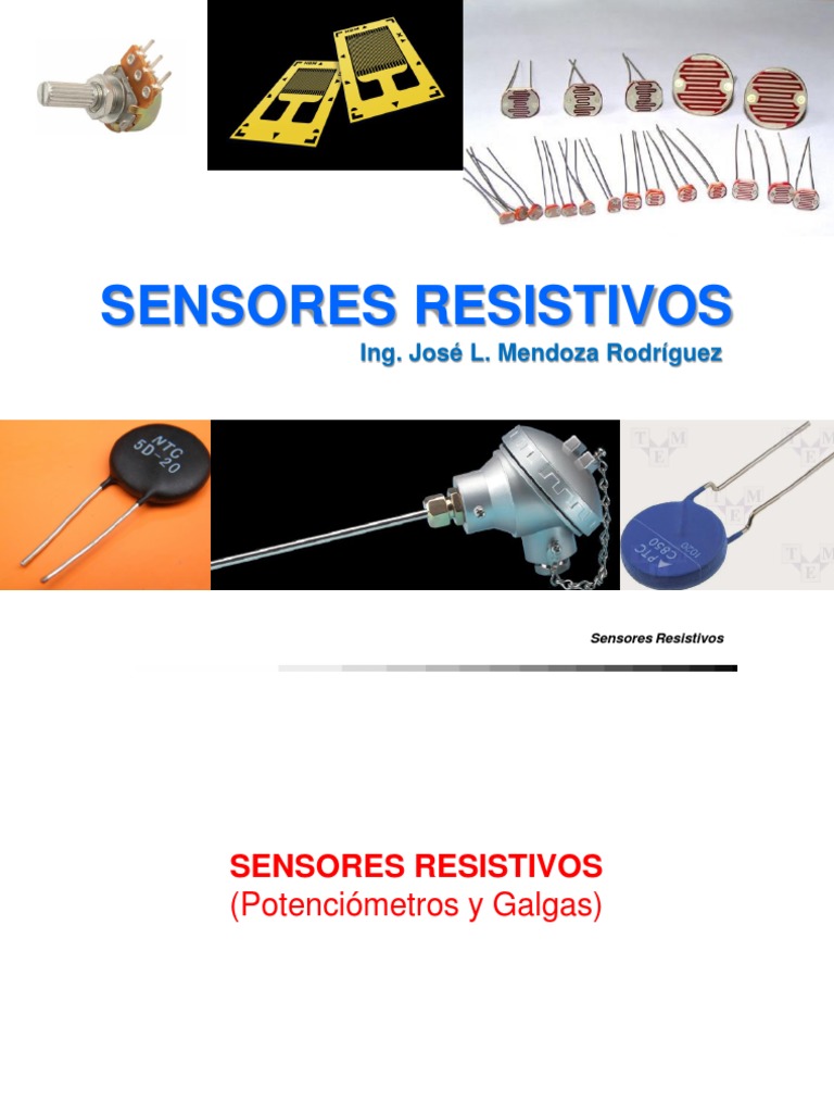 Sensores Resistivos | Resistor | Elasticidad (Física)