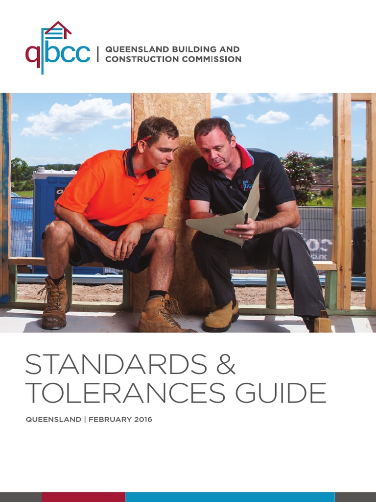 Standards and Tolerances Guide | PDF | Road Surface | Wall