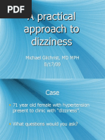 AAFP Dizziness - Evaluation and Management | PDF | Vertigo | Ménière's ...