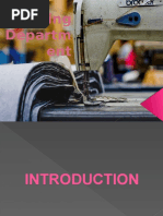SOP For Textile and Garments | PDF
