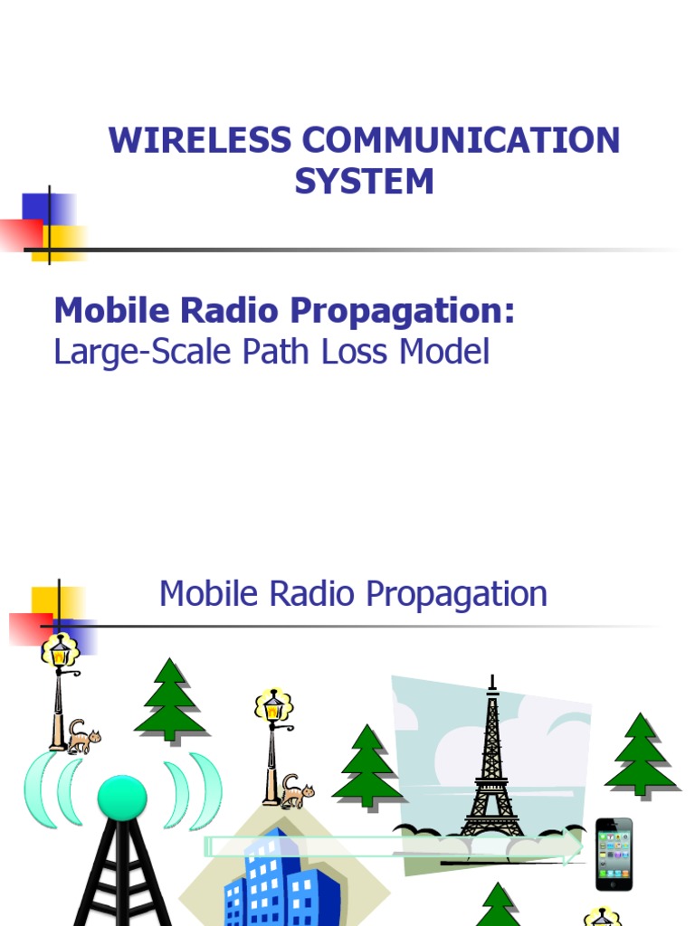 Wireless Propagation Models | PDF | Radio Propagation | Antenna (Radio)