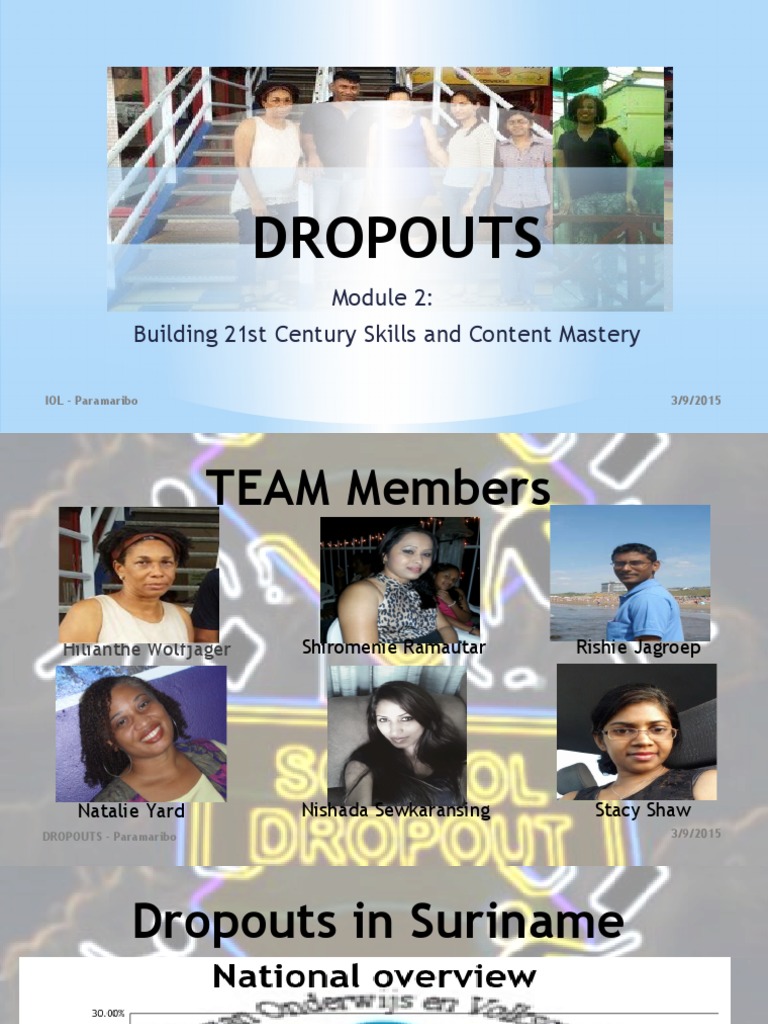 Dropout Final | PDF | High School Dropouts | Educational Technology