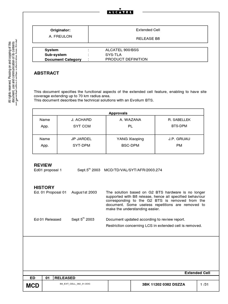 Extended Cell PDF | PDF | Antenna (Radio) | Radio Propagation