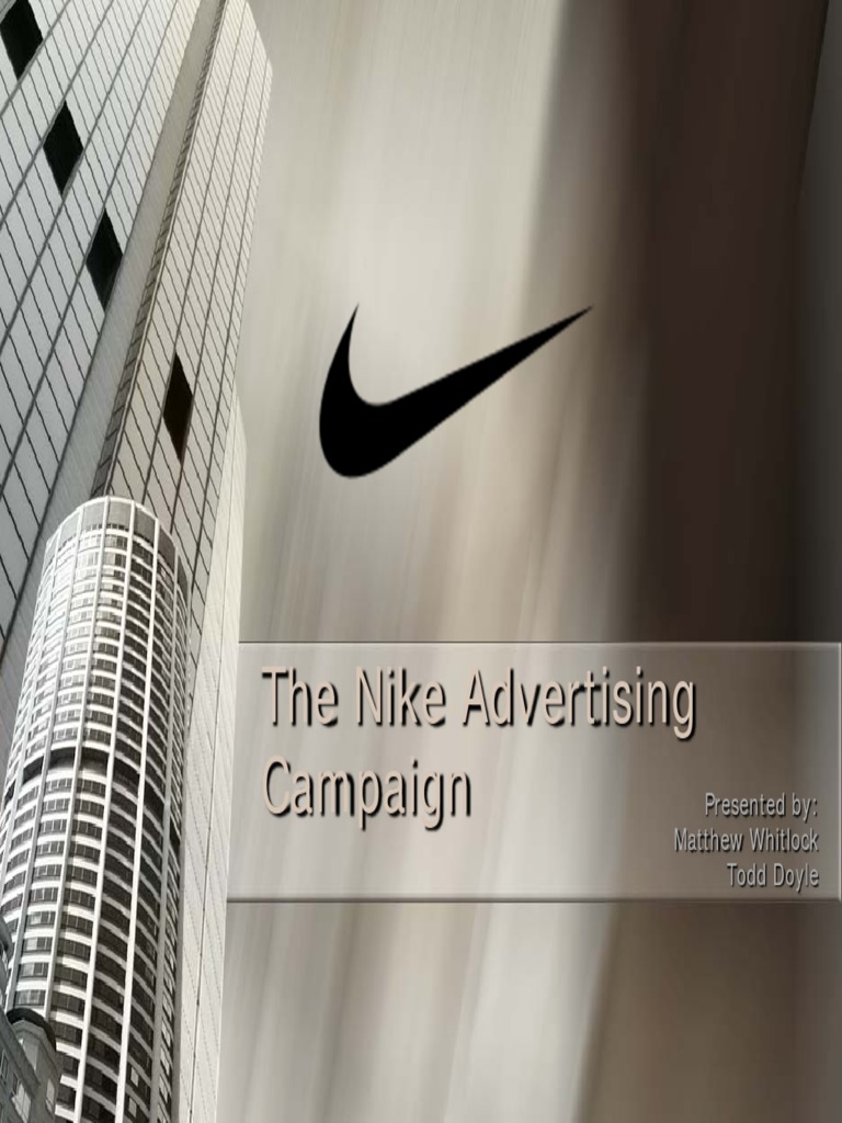 Nike's "Just Do It" Campaign Success | PDF | Nike | Sneakers
