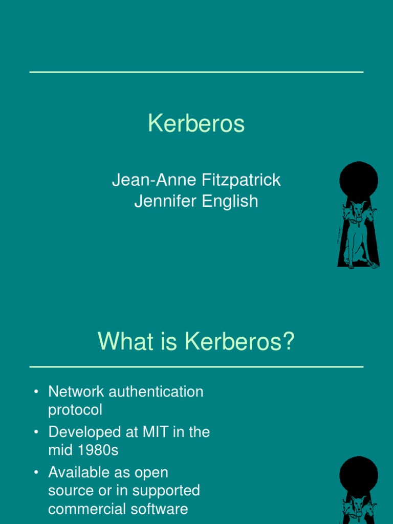 Kerberos: The Network Authentication Protocol | PDF | Public Key ...