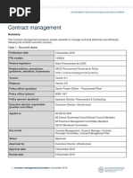Contract Management Checklist Template | PDF | Computing | Business