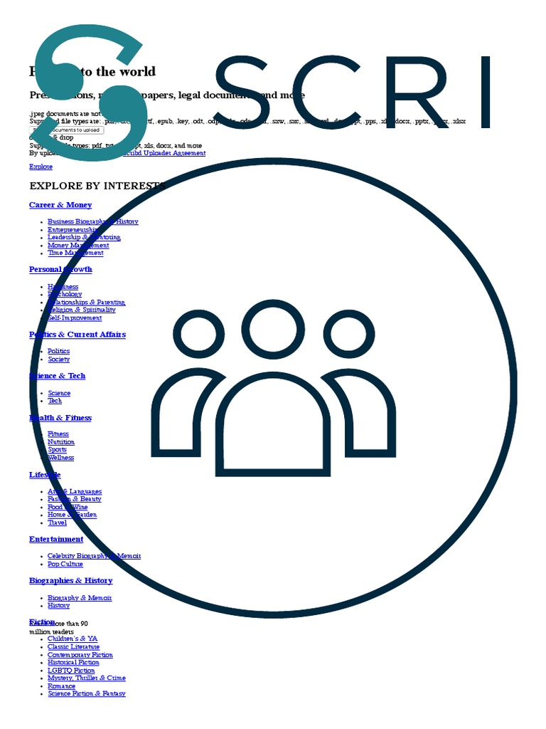 Publish To The World: Presentations, Research Papers, Legal Documents ...