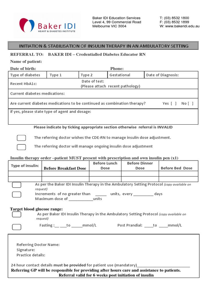 External Amb Stab Referral Form Jan 2013 | PDF
