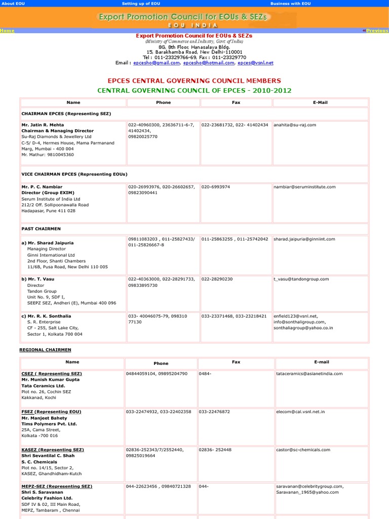 Export Oriented Unit Scheme | PDF | Business (General) | Business