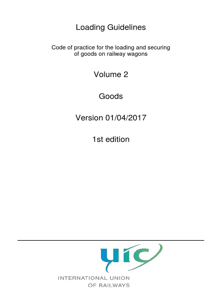 Loading Guidelines Volume2 | PDF | Friction | Track (Rail Transport)