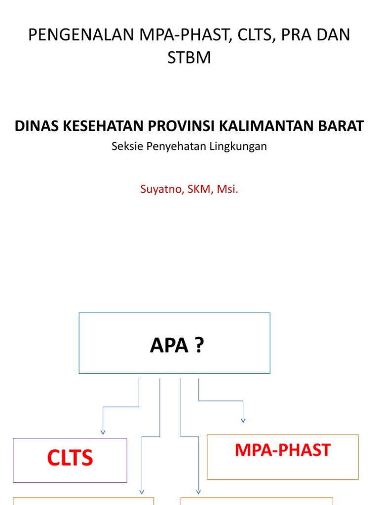 Apa Mpa Phast Clts STBM Ketapang | PDF | Kesehatan Holistik