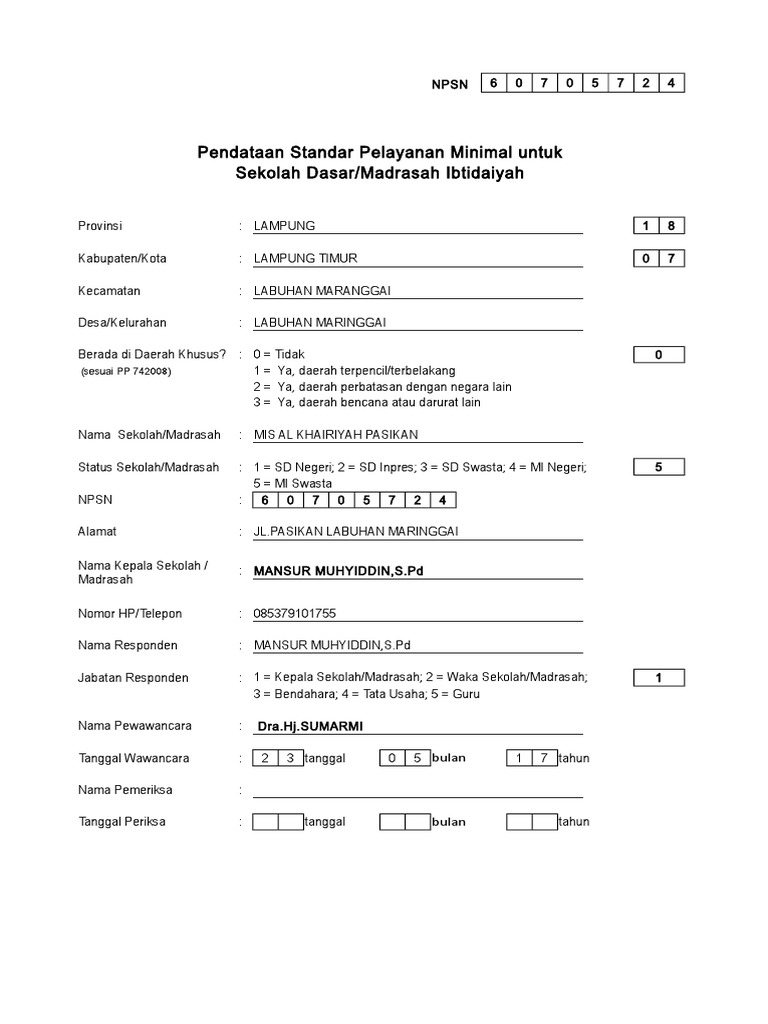 A.data Form SPM 2017 | PDF