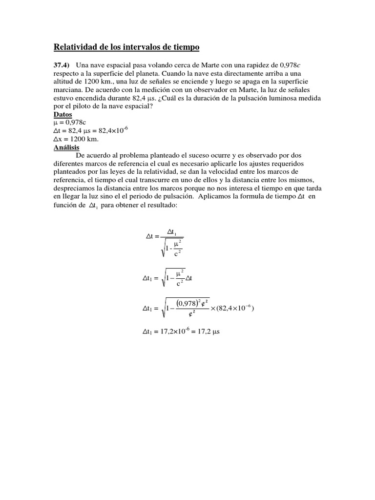 Relatividad | Teoría de la relatividad | Movimiento (física)