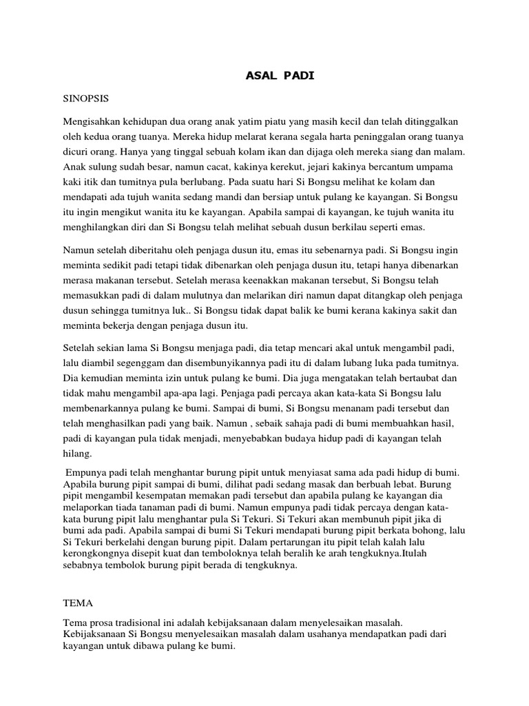 Asal Padi | PDF