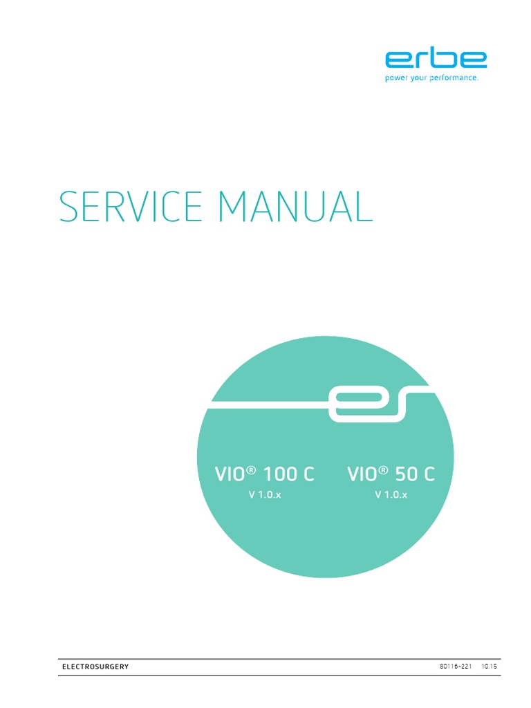 Service Manual: VIO 100 C VIO 50 C | PDF | Fuse (Electrical) | Electric Power