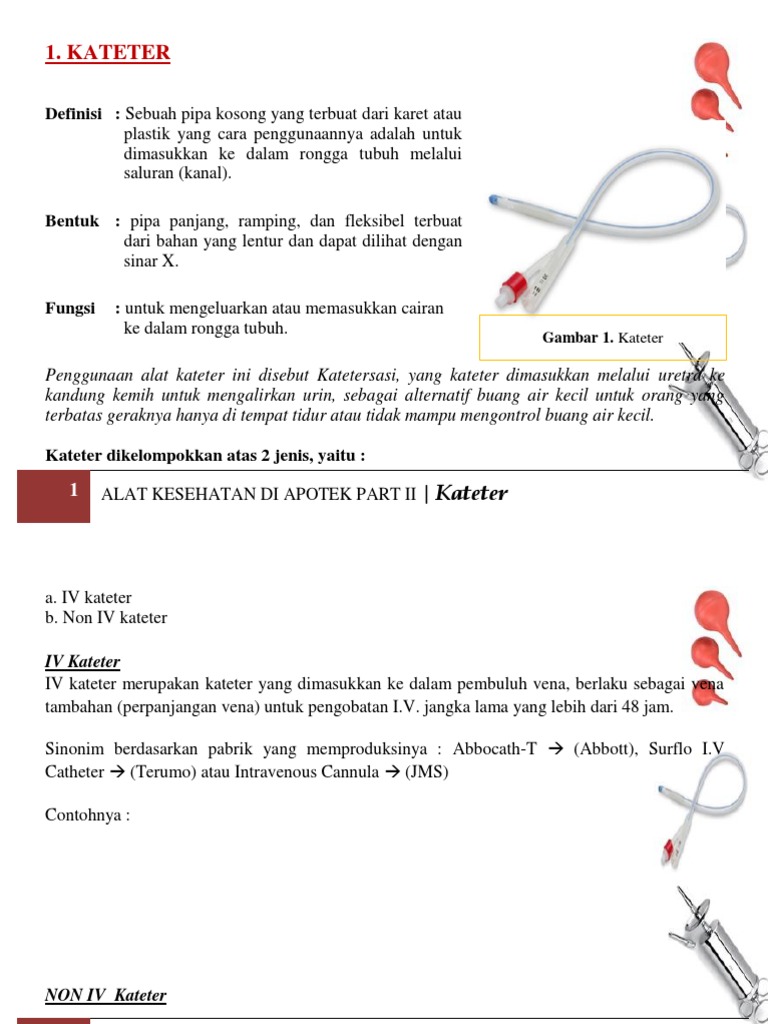 BUKU Kateter (1 5) | PDF