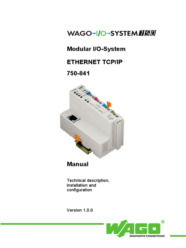 Documentation_automate_Wago.pdf | Electrostatic Discharge | Power Supply