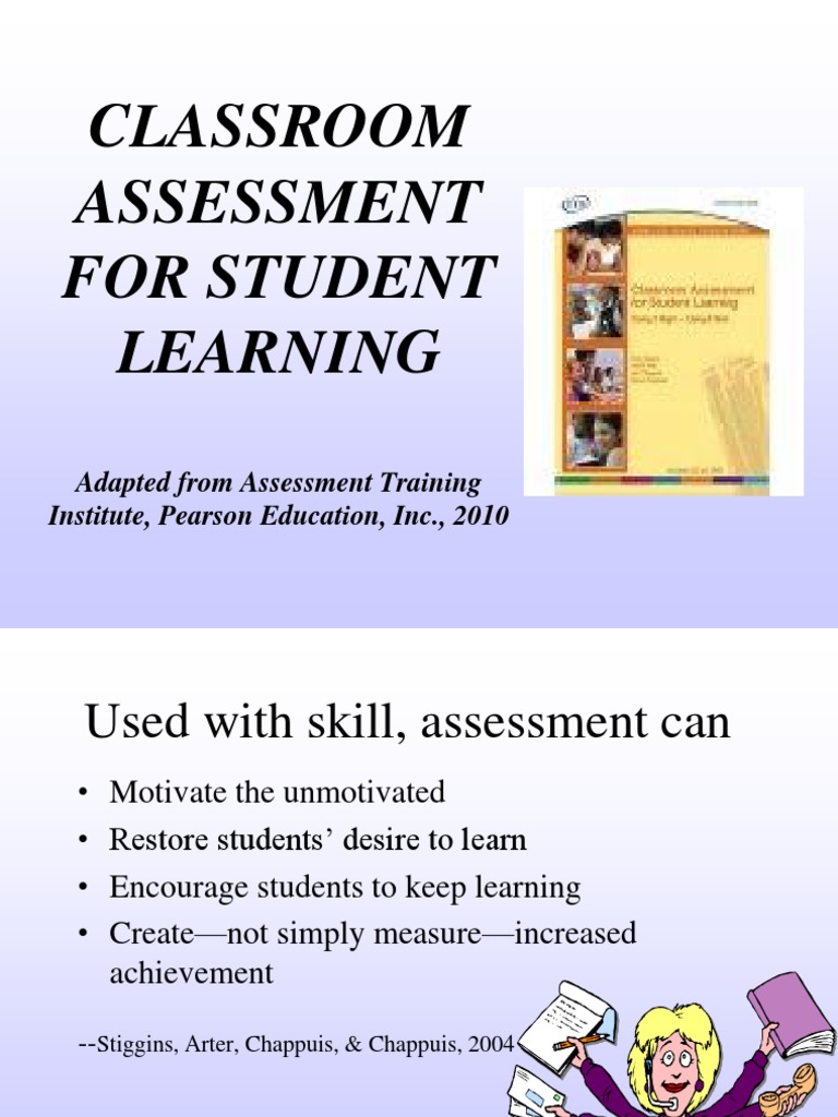 Classroom Assessment For Student Learning | PDF | Educational ...