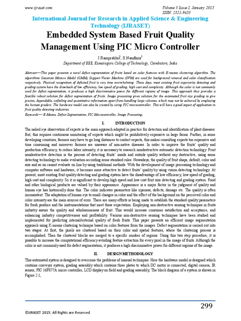 Fruit Grading With Colour | PDF | Image Segmentation | Nondestructive ...