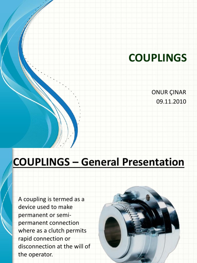 Couplings | PDF | Mechanics | Kinematics