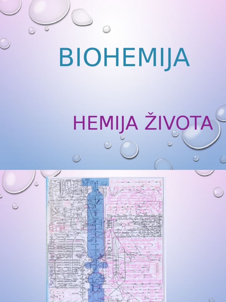 Biohemija Uvod | PDF