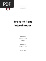 Overview of Different Types of Road Interchanges | PDF | Interchange ...