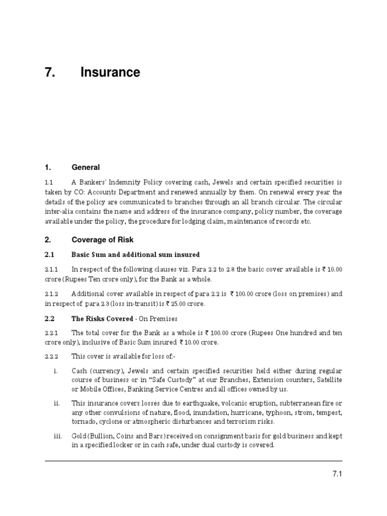 10 Chapter 7 Insurance | PDF | Debits And Credits | Automated Teller ...