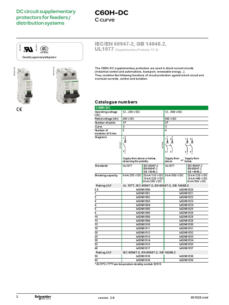 C60H DC | PDF | Switch | Cable