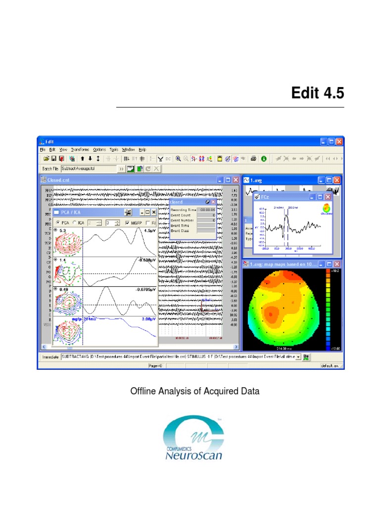 Neuroscan 4.5 Edit | Computer Keyboard | Icon (Computing)