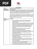 Commis III Job Description | PDF | Chef | Grilling