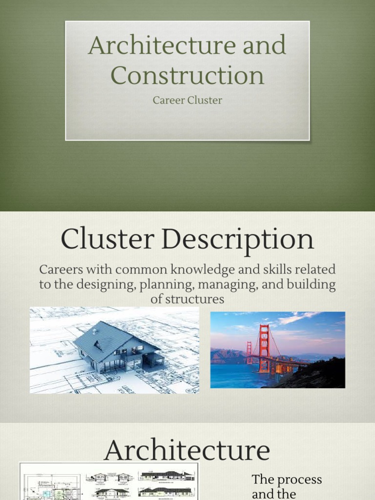 Architecture and Construction | PDF