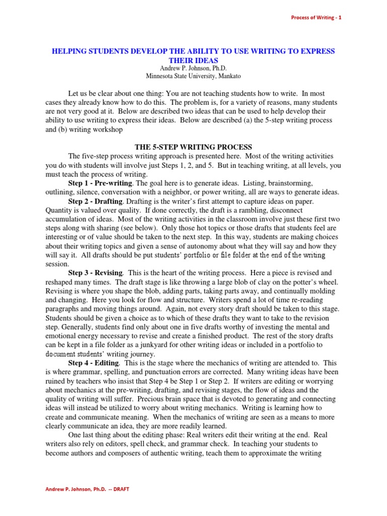 The Basics of Writing Instruction | PDF | Lesson Plan | Cognition