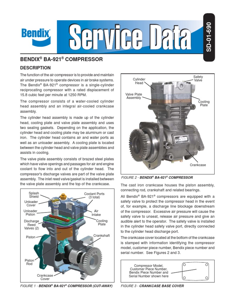 Manual Bendix BA-921 | PDF | Internal Combustion Engine | Piston