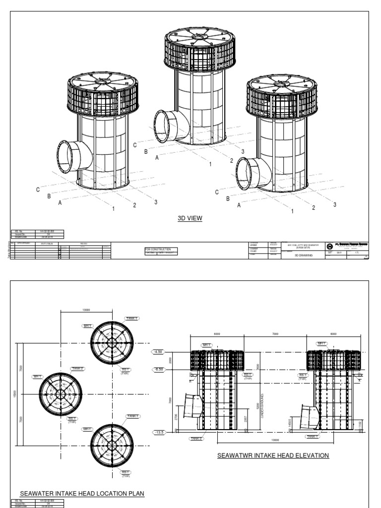 Seawater Intake System Design | PDF | Hydrology | Geochemistry
