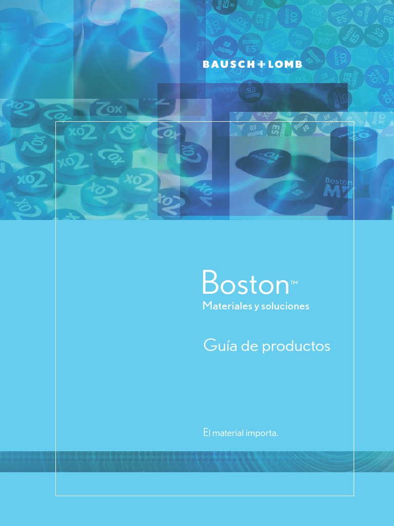 Boston Productos | PDF | Ultravioleta | Córnea
