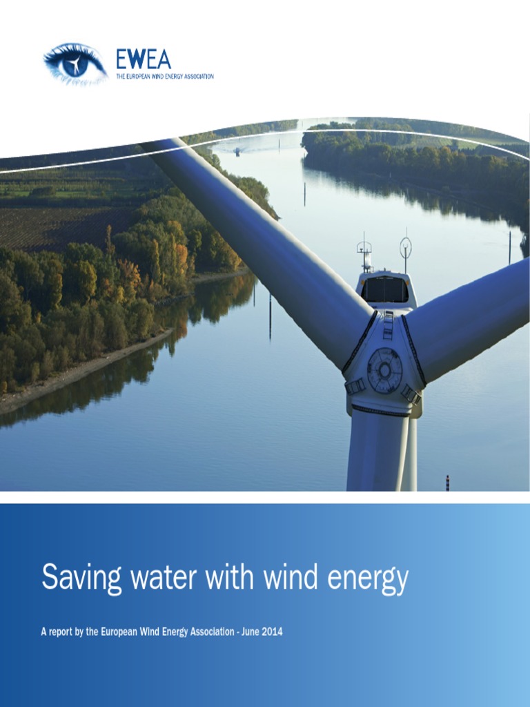 Saving Water With Wind Energy PDF | PDF | Water Resources | Water Use