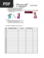 Hoja de Rifa.... Reciente | PDF