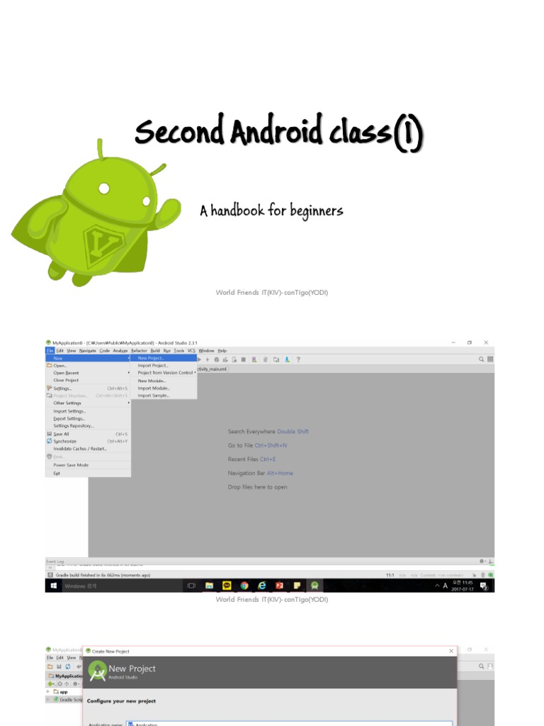 Second Android Class (1) : A Handbook For Beginners | PDF | Games ...