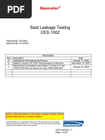 Control Valve Leakage Classification Standards | PDF | Valve | Pressure ...