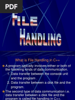 File Handling in C++ | PDF | Filename | Parameter (Computer Programming)
