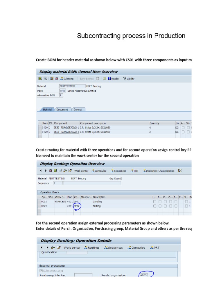 SAP Production& Planning | PDF | Computing | Areas Of Computer Science