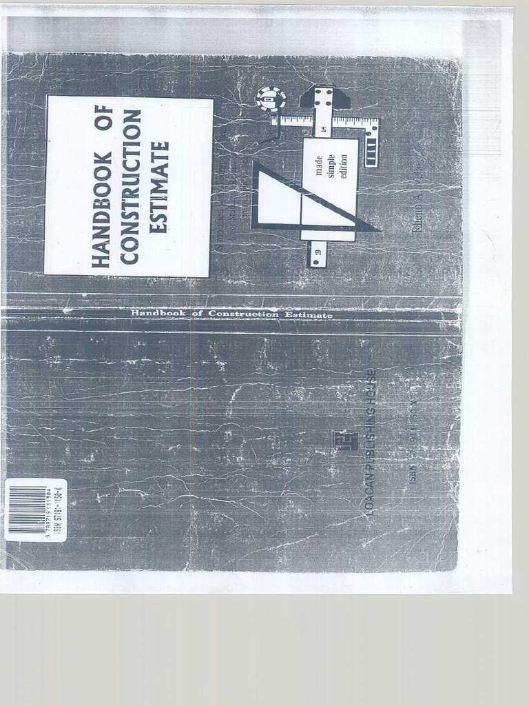 Handbook of Construction Estimate PDF | PDF
